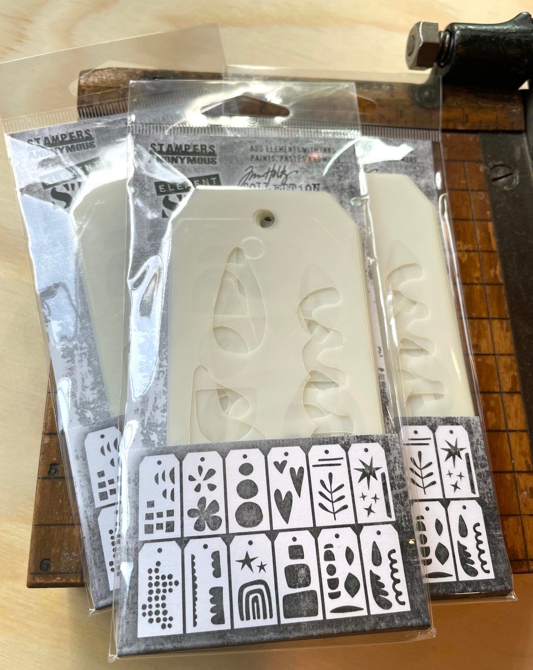 Everyday Art Elements Stencil Set Tim Holtz & Stamper’s Anonymous ...