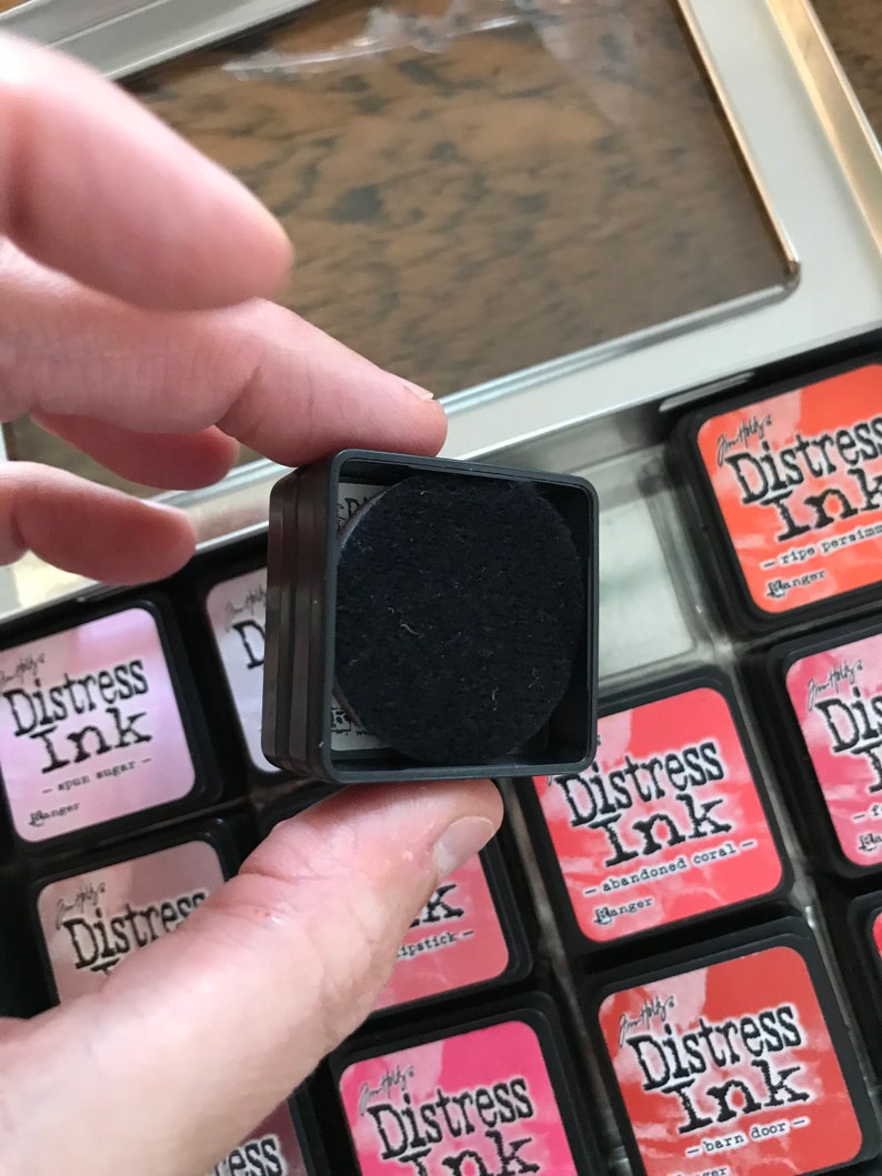 Ink Storage for Mini Cubes Distress Mini Ink Cube Storage - Etsy