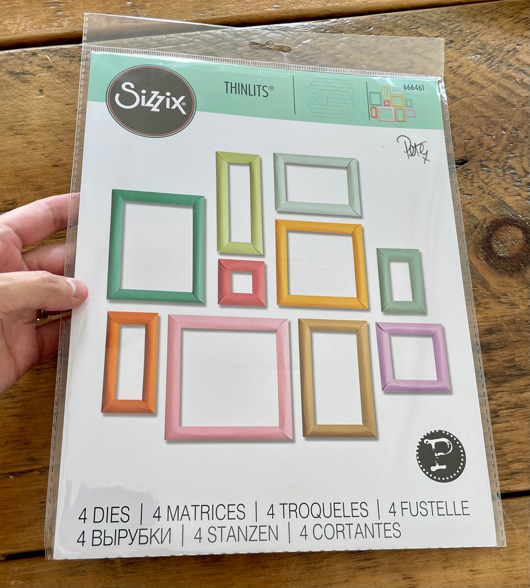 Dimensional Multi-frames Sizzix Thinlits Dies by Pete Hughes 666461 - Etsy