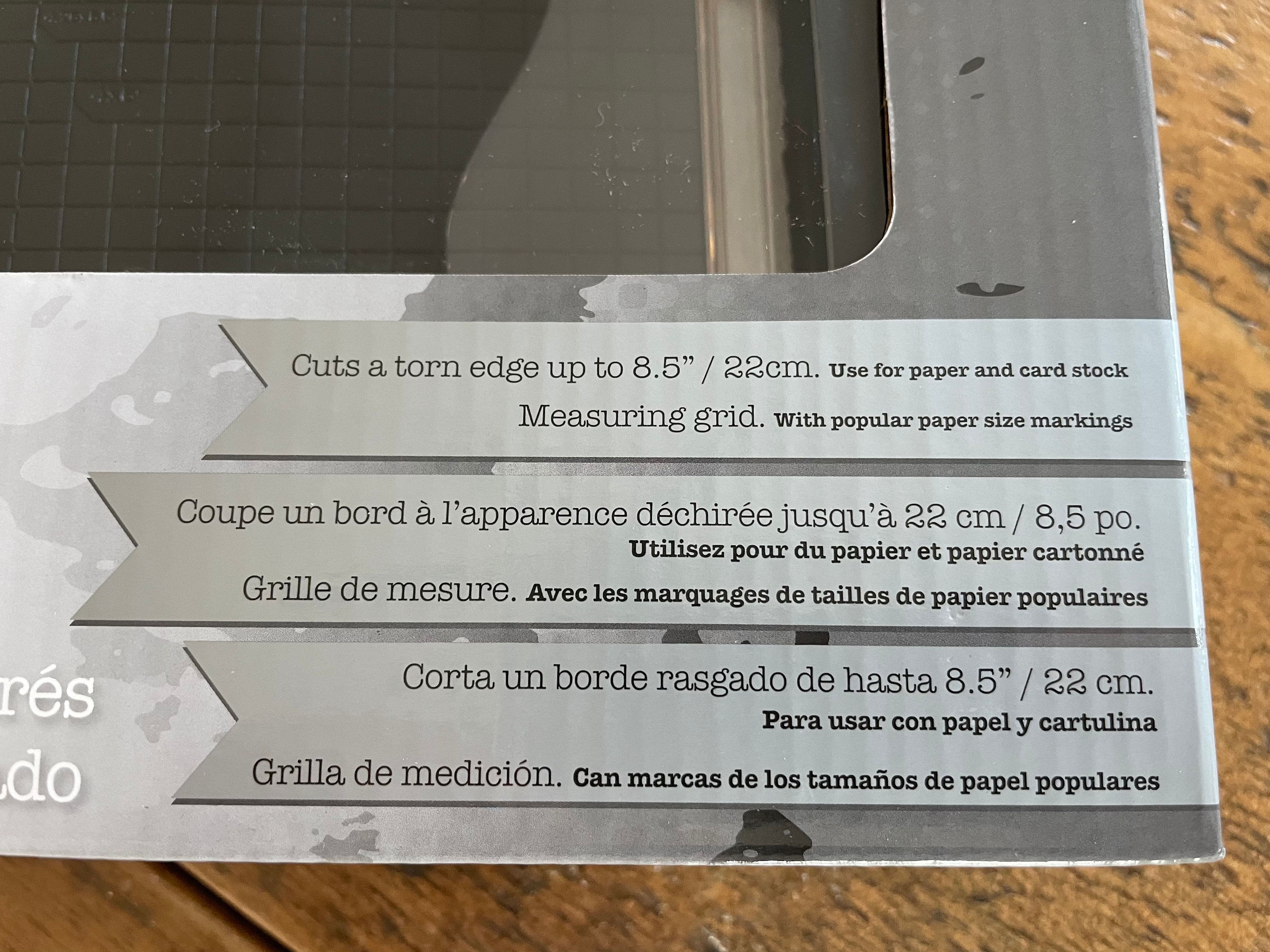 Deckle Trimmer- 8.5" Torn Edge Trimmer -cutter by Tim Holtz & Tonic ...