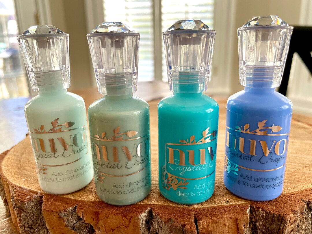 BLUES/TURQUOISE- Nuvo Crystal Drops Choose Your Color - Etsy