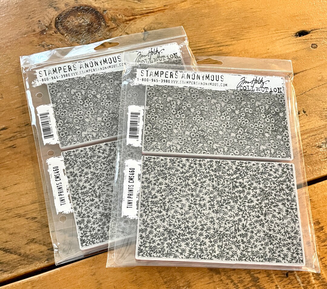 Tiny Prints Tim Holtz & Stamper’s Anonymous Cling Mount Stamp Set ...