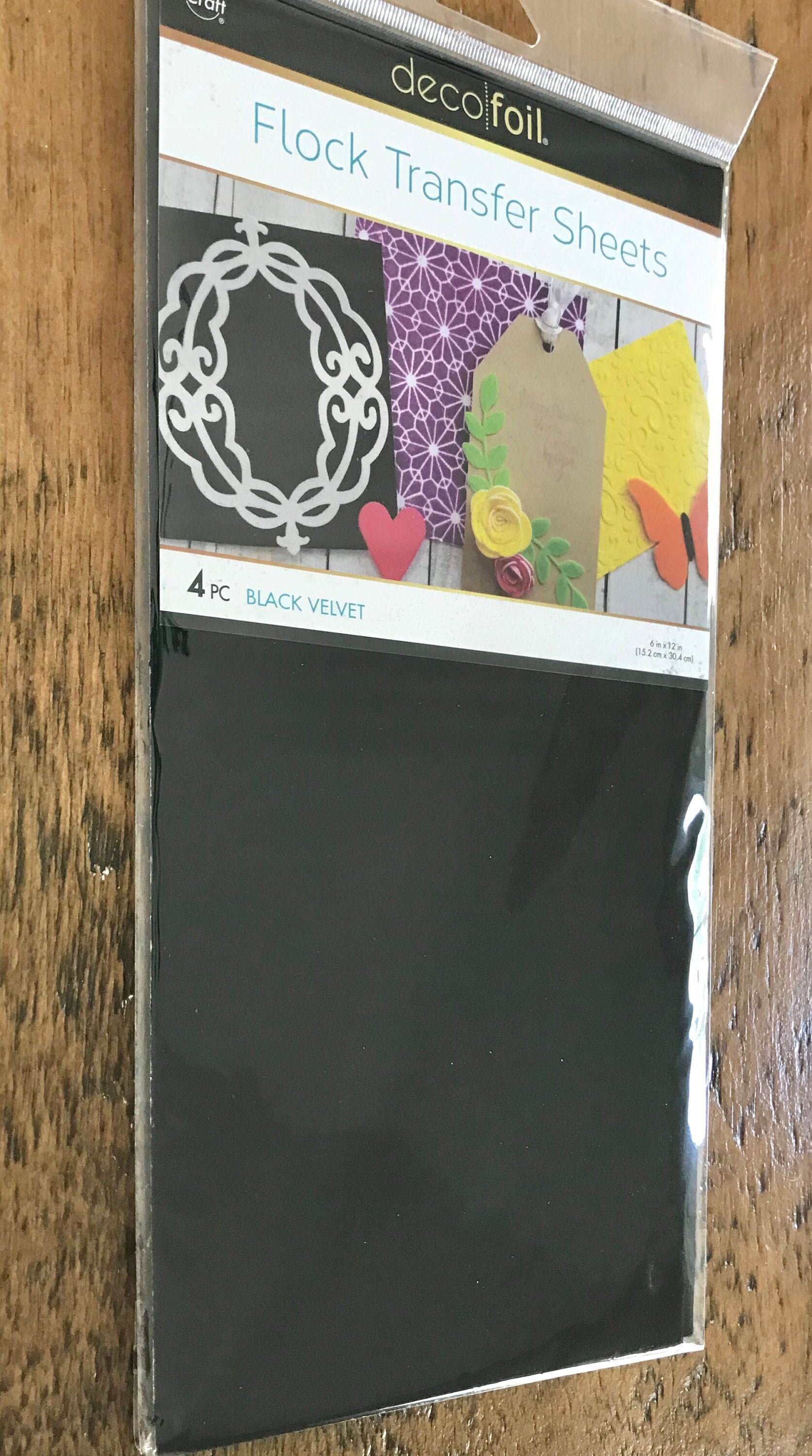 Flock Transfer Sheets by Deco Foil - Choose Your Color - Etsy