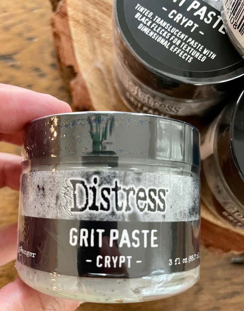Crypt Grit Paste Tim Holtz Distress Grit Paste 3oz - Etsy