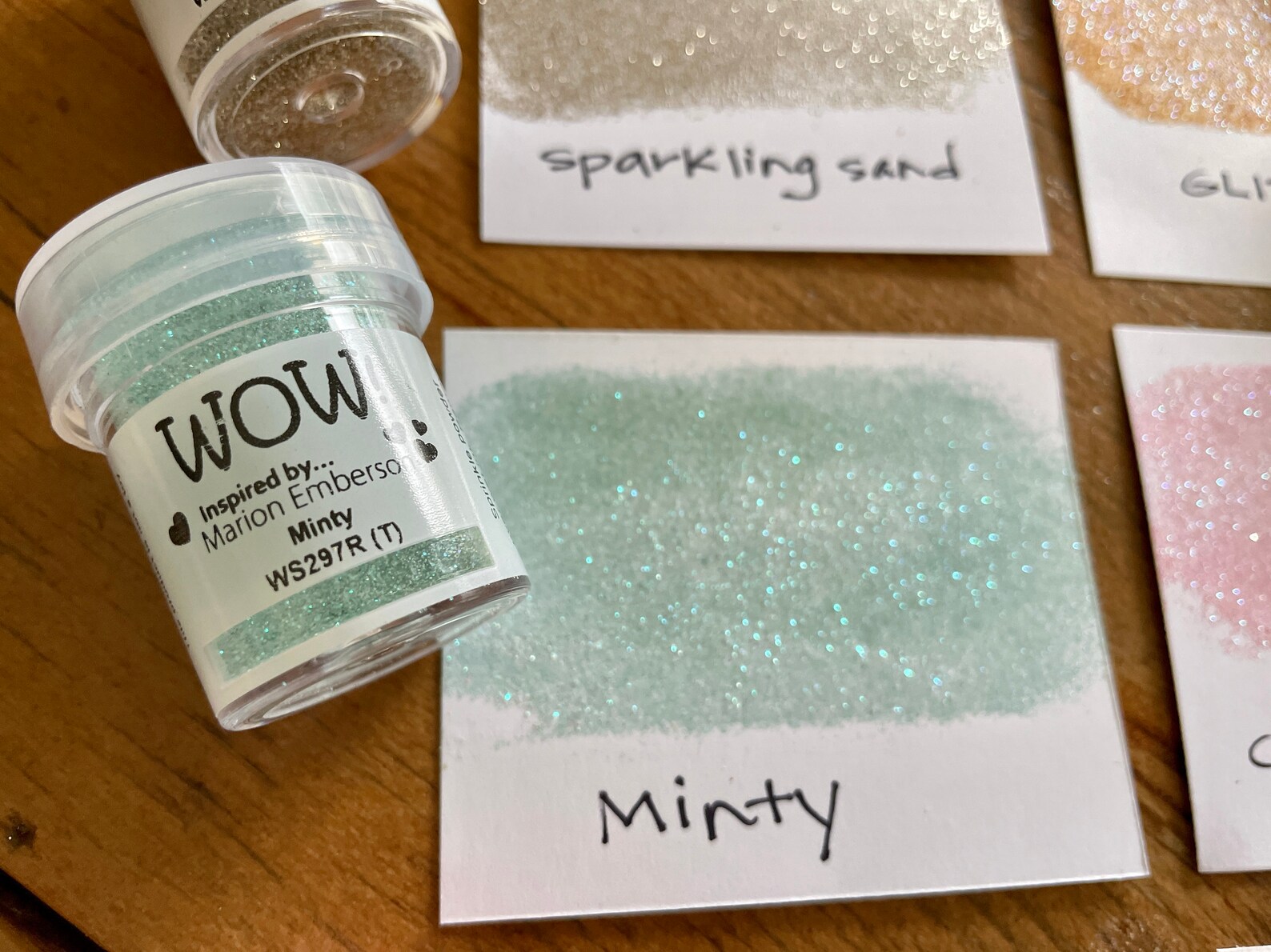 Wow Embossing Powders- Choose Your Color - Pastel Gltzy Heat Embossing ...