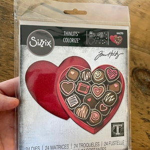 True Love Sizzix Thinlits Dies by Tim Holtz 24/pkg - Etsy