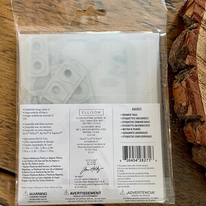 Framed Tags Sizzix Thinlits Dies by Tim Holtz 6/pkg - Etsy