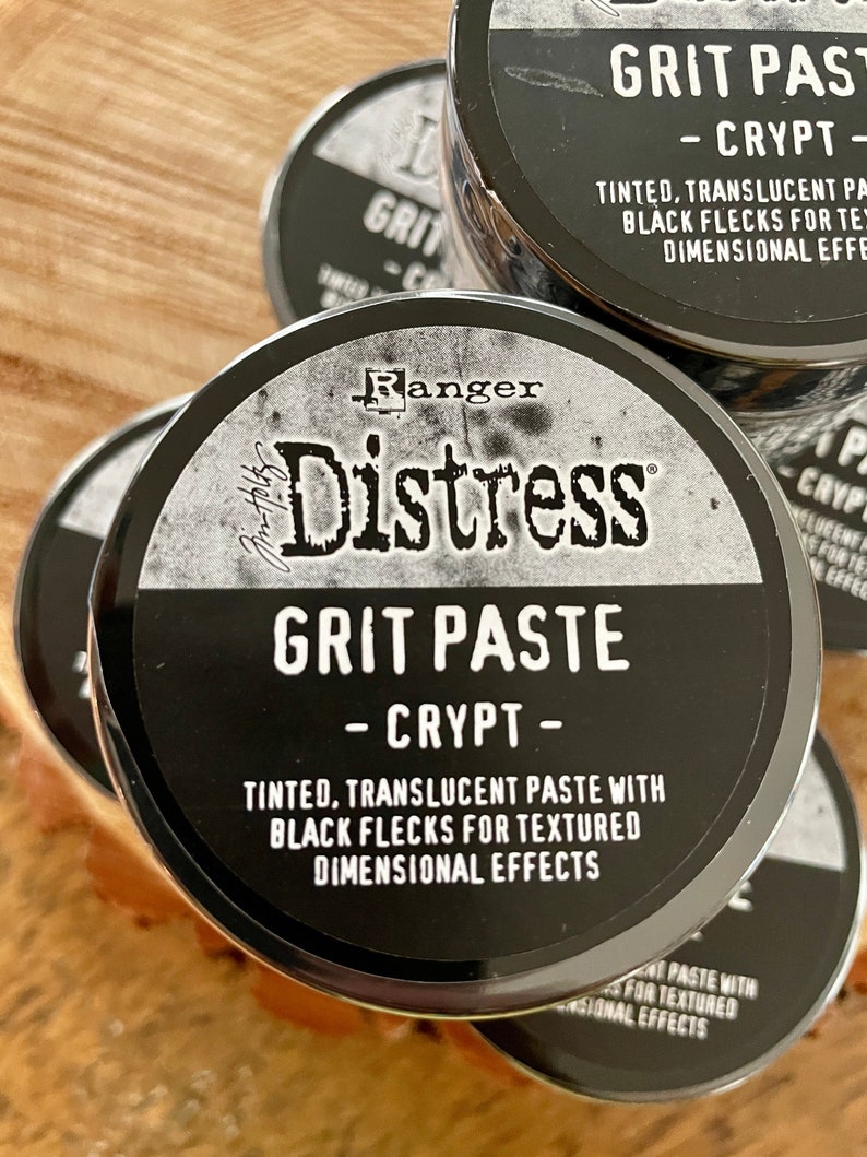 Crypt Grit Paste Tim Holtz Distress Grit Paste 3oz - Etsy