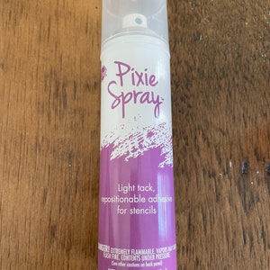 Pixie Spray - Icraft - Repositional Stencil Adhesive - Etsy