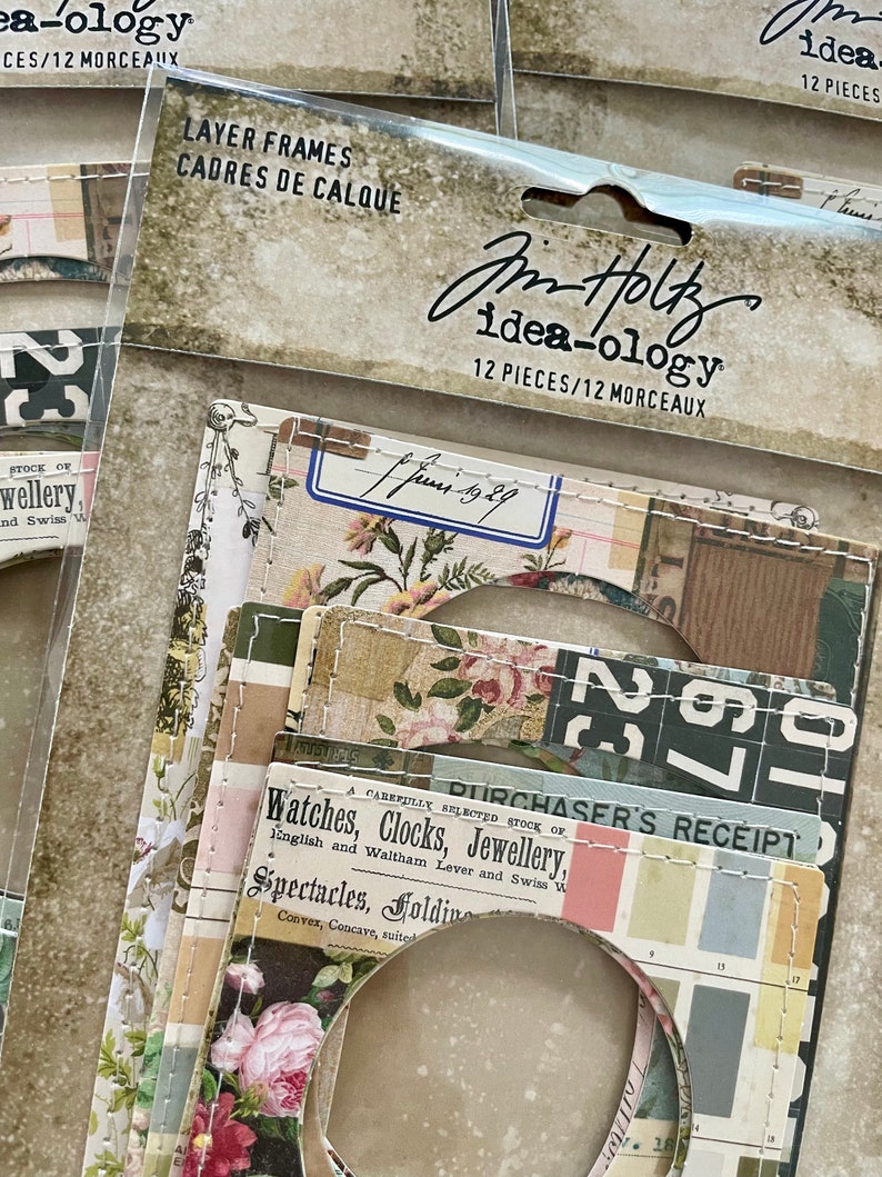 Layer Frames Montage Tim Holtz Idea Ology TH94372 - Etsy