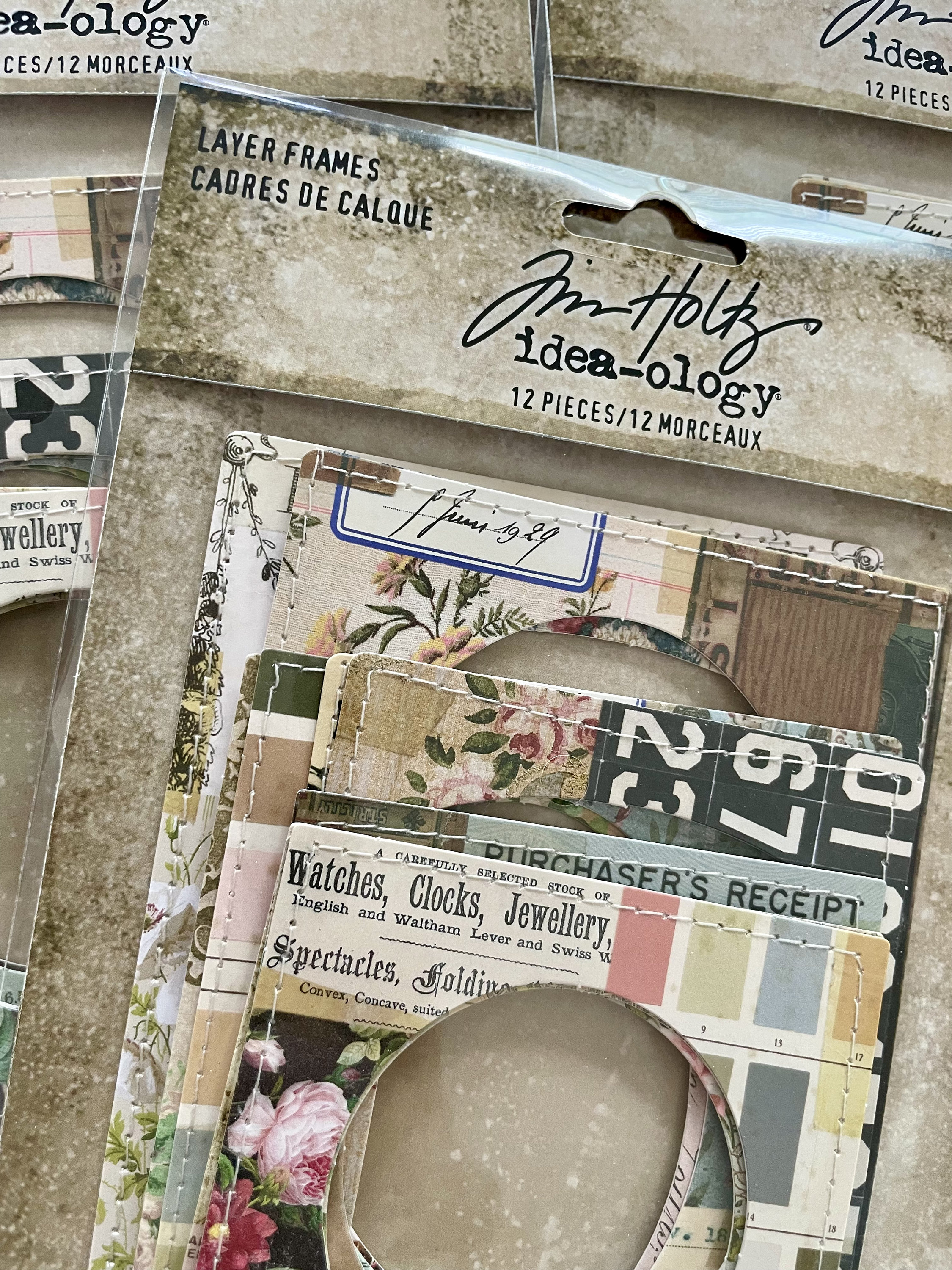 Layer Frames Montage Tim Holtz Idea Ology TH94372 - Etsy