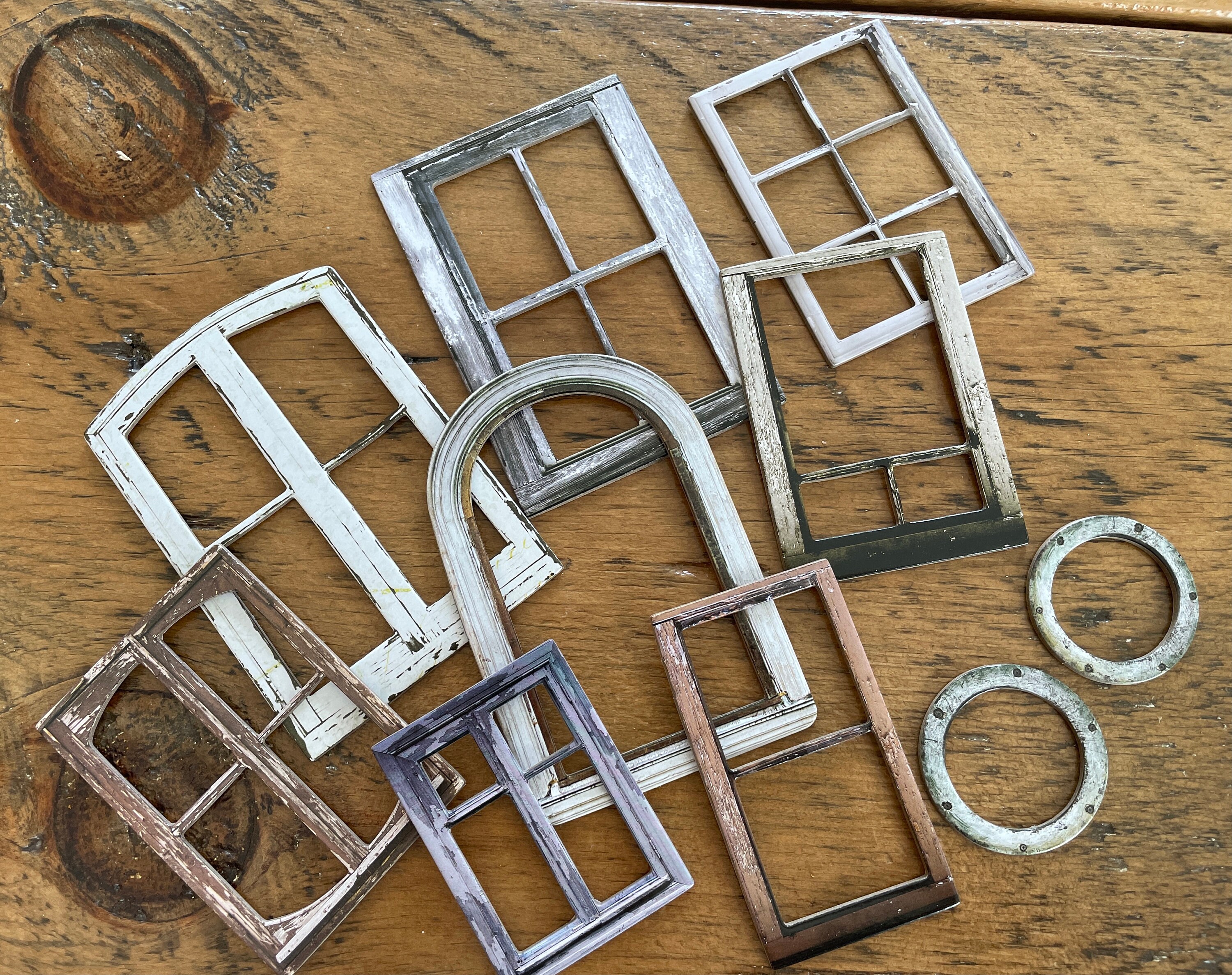 Tim Holtz Baseboard Window Frames Idea Ology Advantus Window Frames ...
