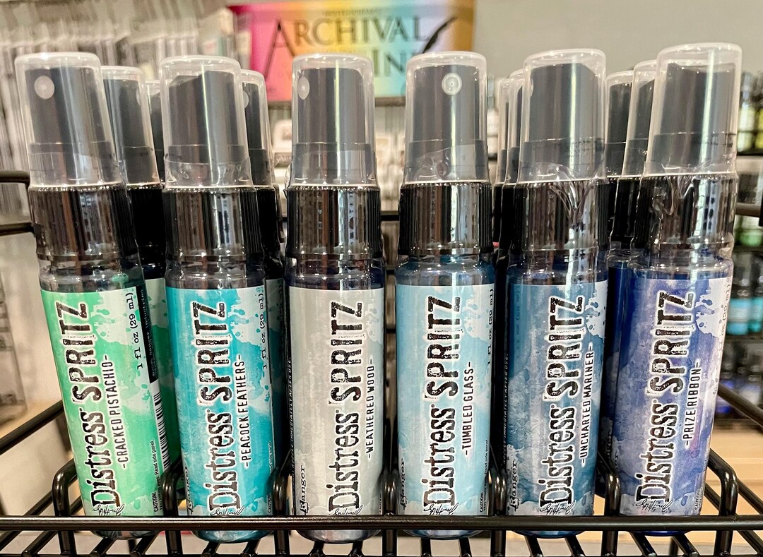 Distress Spritz Tim Holtz & Ranger Ink 1oz Shimmer Sprays - Choose Your ...