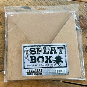 Splatbox Tim Holtz Stamper’s Anonymous Spraybox - Etsy