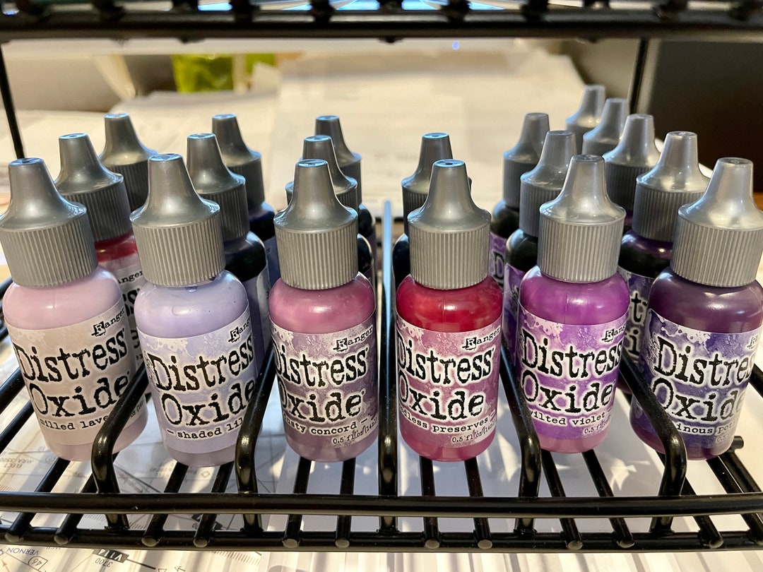 PURPLES Distress Oxide Ink Refills Distress Oxide Reinkers Tim Holtz ...