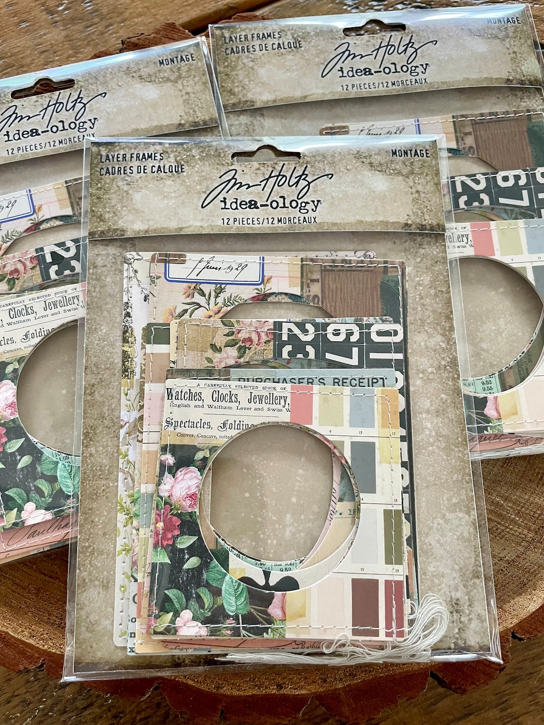 NEW Layer Frames Montage Tim Holtz Idea Ology TH94372 - Etsy