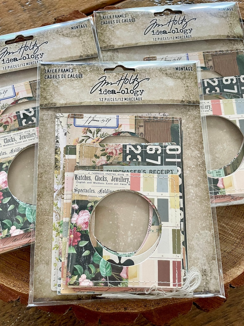 Layer Frames Montage Tim Holtz Idea Ology TH94372 - Etsy