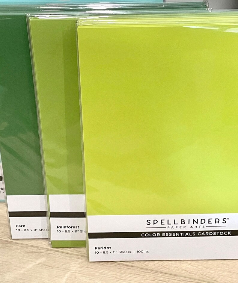 Spellbinders Color Essentials Cardstock 8.5"x11" Choose Your Color ...