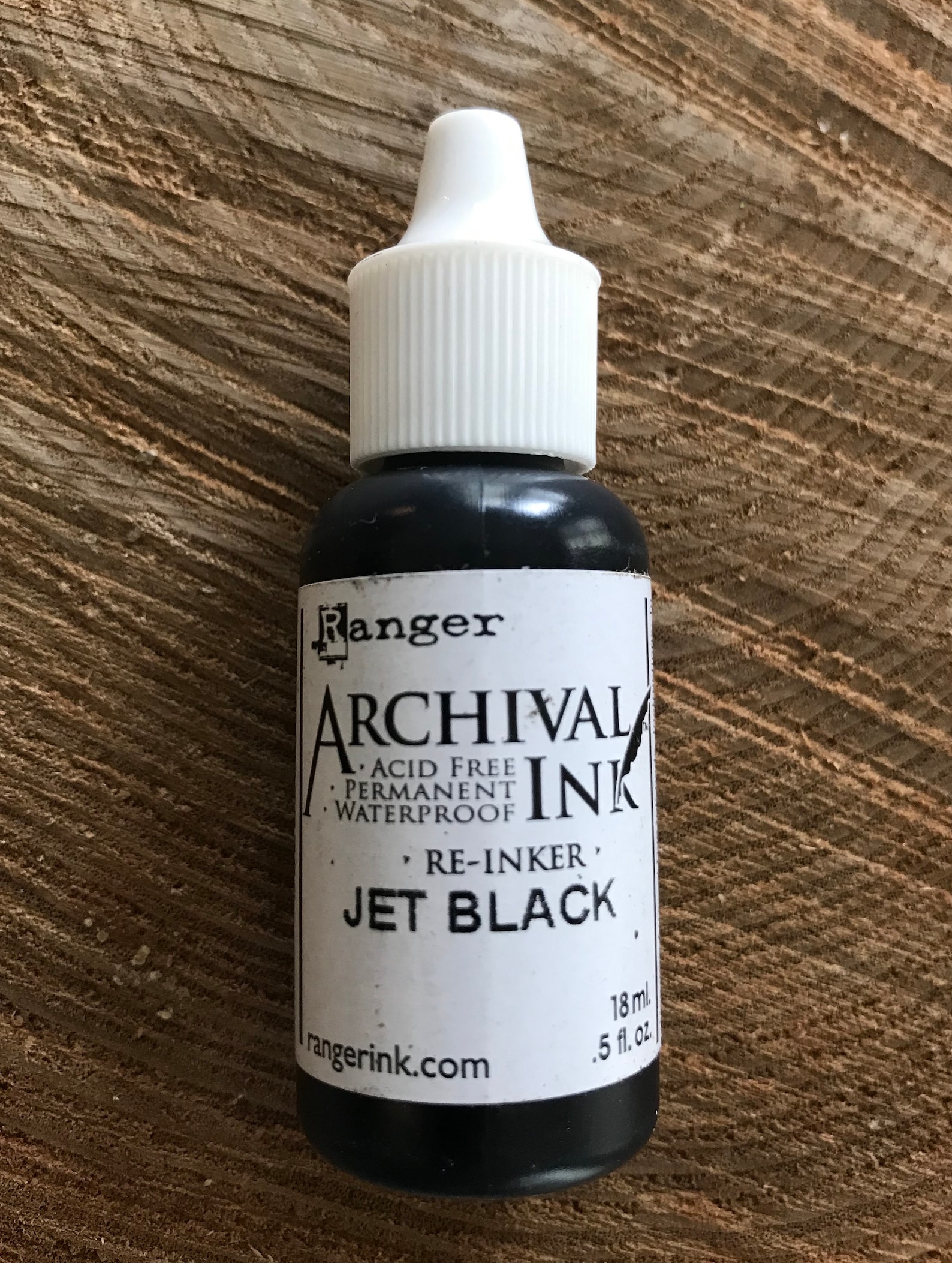 Jet Black Archival Inkpad And/or Refill Ink by Ranger | Etsy