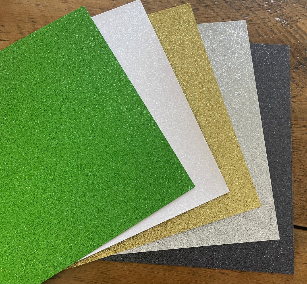 Non-shed Glitter Cardstock- 12 X 12 - Choose Your Color - Etsy