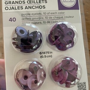 Wide Eyelets by We R Memory Keepers Multiple Color Options to Choose ...