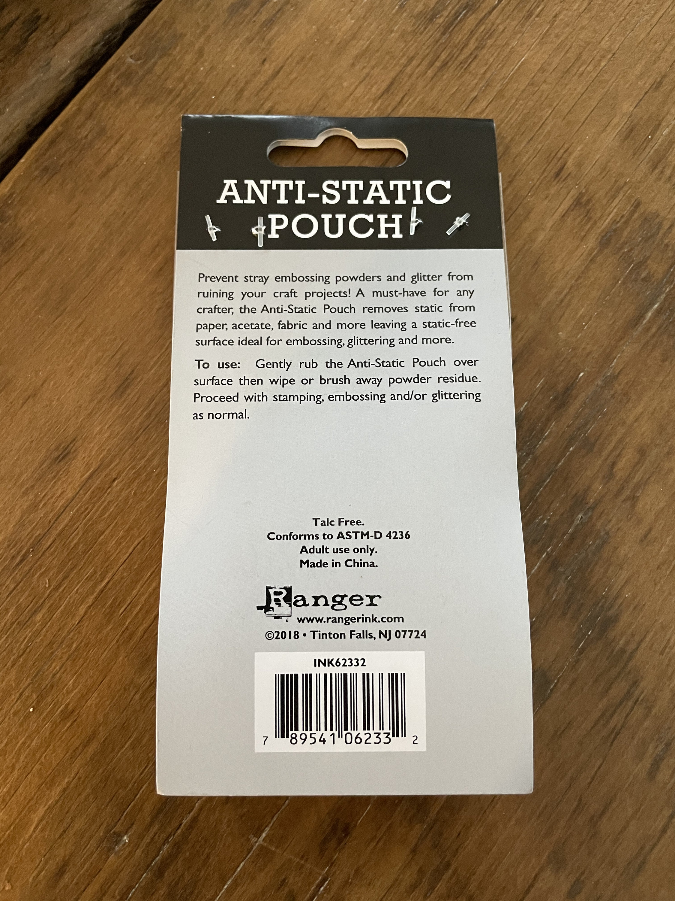 Anti Static Pouch for Embossing by Ranger Ink - Etsy