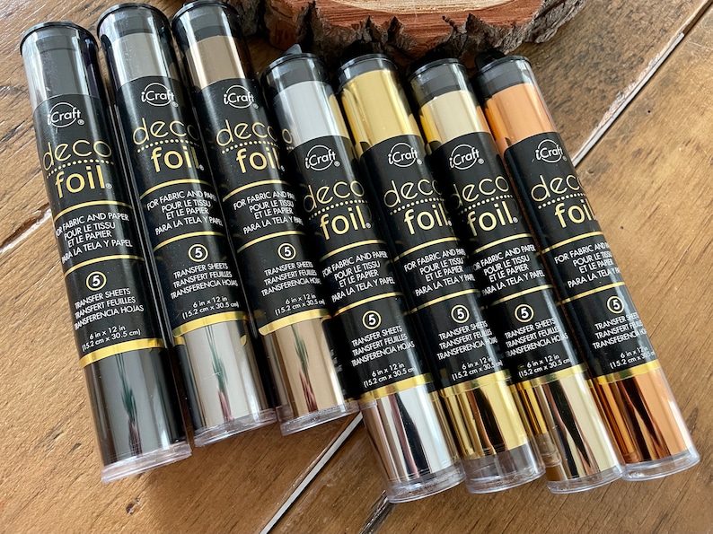 Deco Foil Metallic Color Foil Sheets Choose Your Color - Etsy
