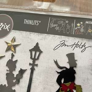 Vault Series Christmas 2021 Thinlits Die Set by Tim Holtz & Sizzix - Etsy