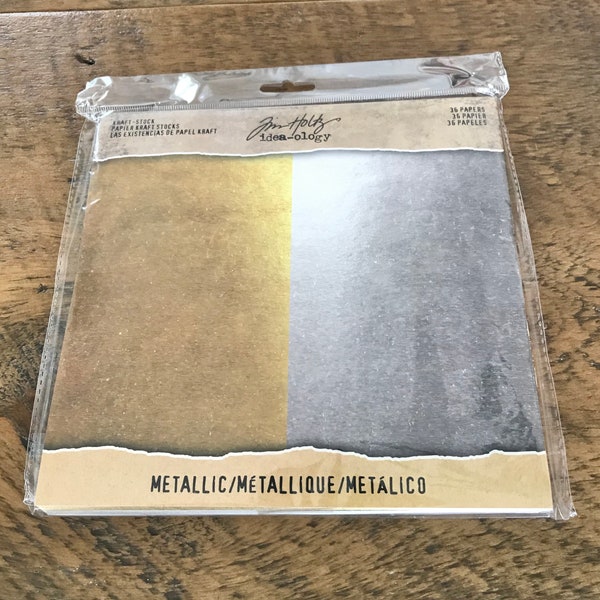 Metallic Card Stock - Etsy