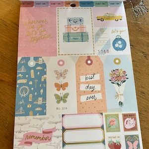 Round Trip 6 X 8 Paper Pad Maggie Holmes Crate Paper - Etsy