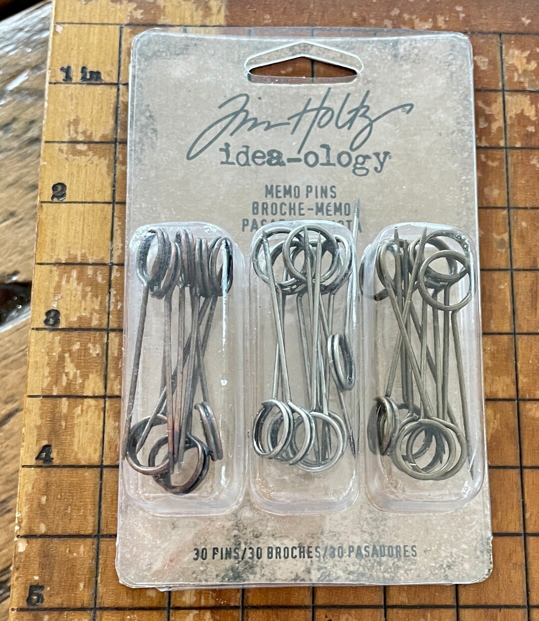 DISCONTINUED Tim Holtz Memo Pins Idea Ology TH92833 - Etsy