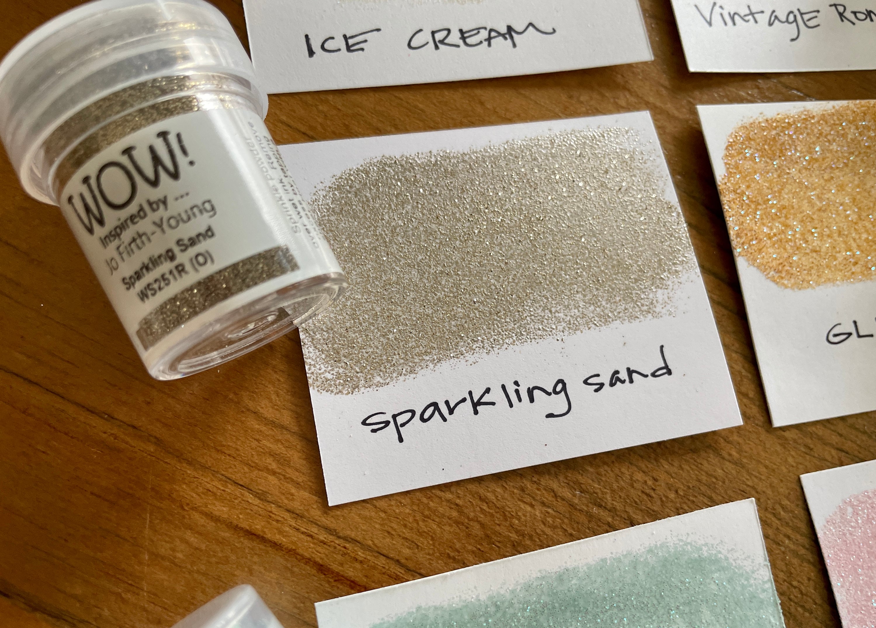 Wow Embossing Powders- Choose Your Color - Pastel Gltzy Heat Embossing ...