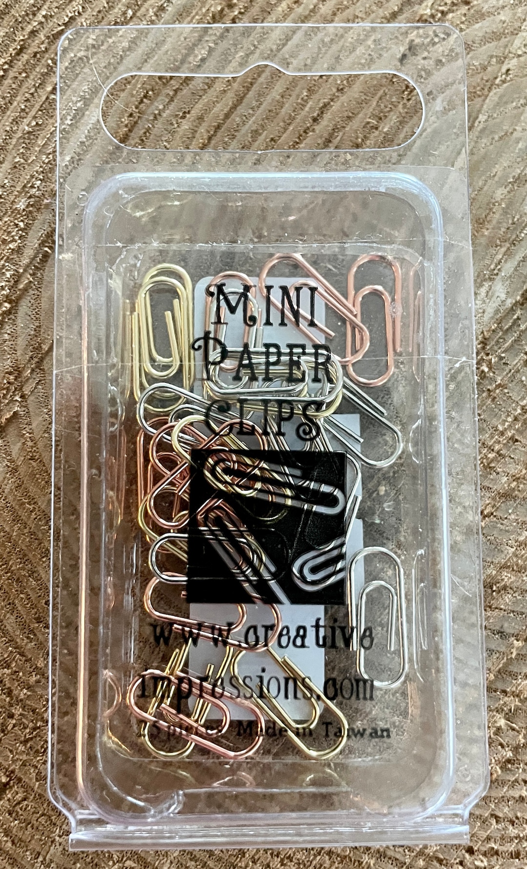 Mini Metal Paper Clips Assortment Creative Impressions 84997 - Etsy