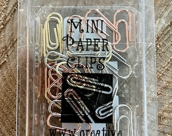 4pc Paper Clips Gold Bookmarks Metal Paper Clipcolorful - Etsy