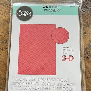 Ornate Repeat Sizzix Multi-level Textured Impressions A5 Embossing ...