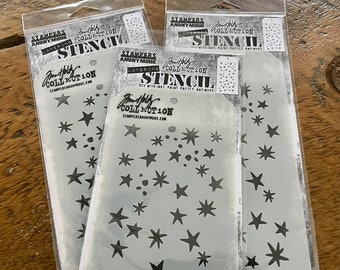 Shattered With Grid Block CMS466 Tim Holtz & Stamper’s Anonymous Cling ...