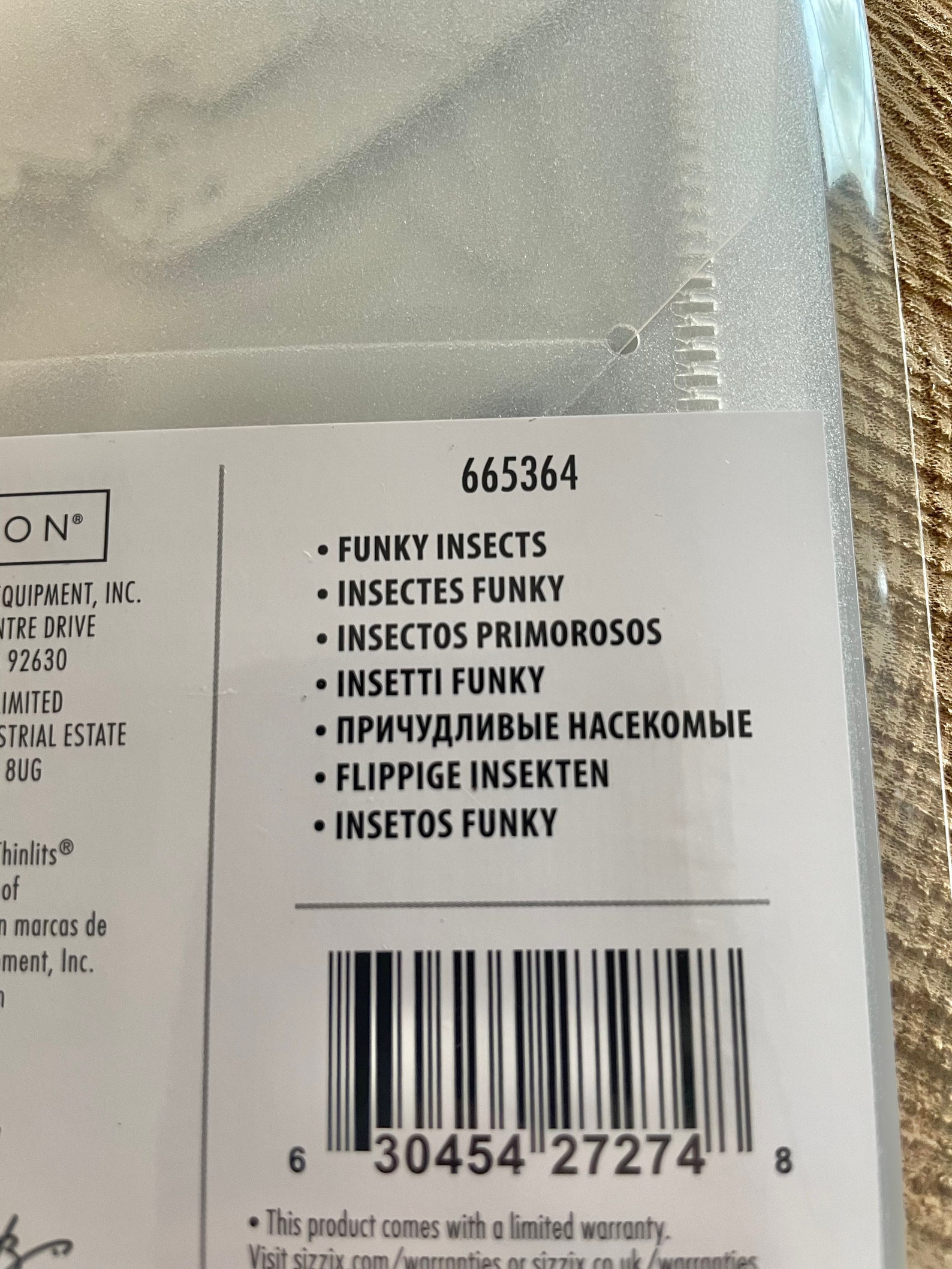 Funky Insects Tim Holtz Thinlits Die Set Sizzix | Etsy