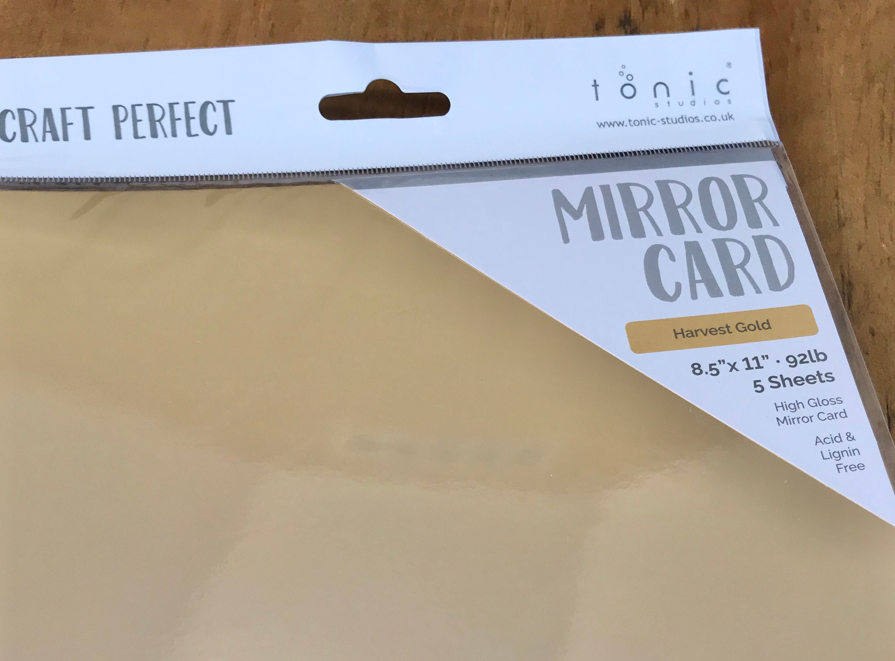 Craft Perfect Specialty Mirror Cardstock- Tonic Studios - Choose Your ...