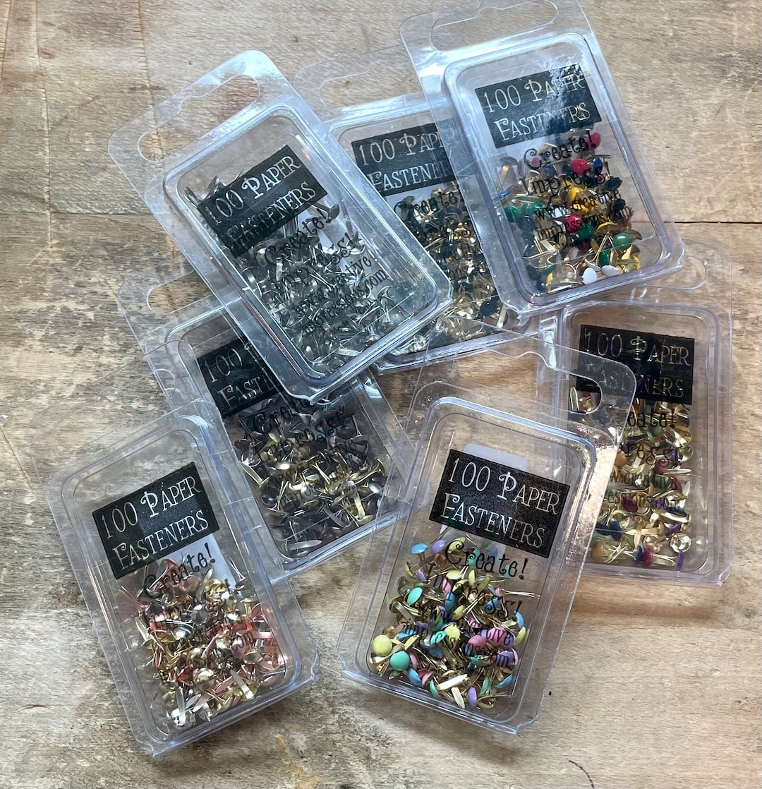 Mini Brads Creative Impressions Mini Metal Paper Fasteners - Choose ...
