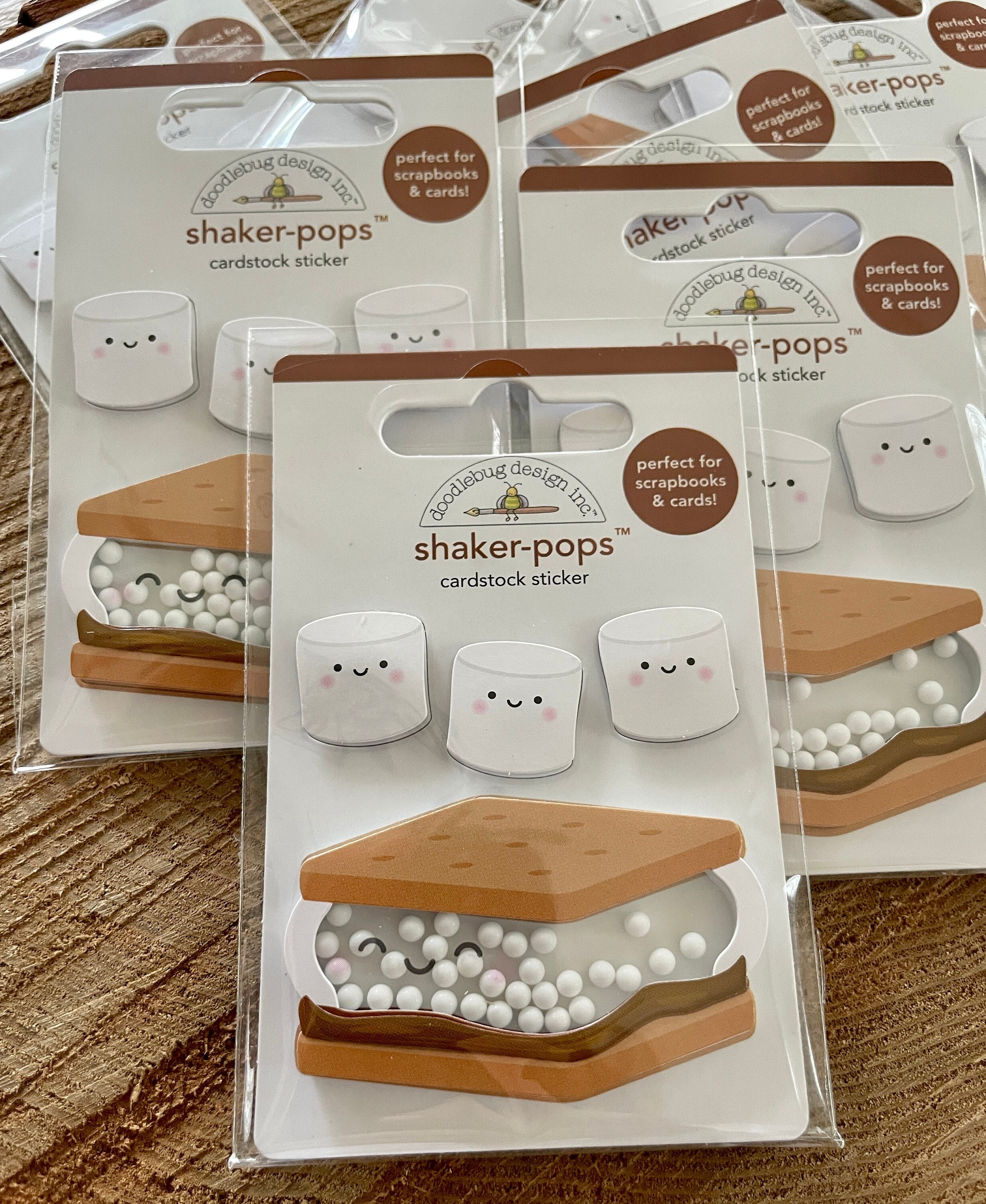 Smore Fun Shaker Pops Doodle Pop Doodlebug Design - Etsy