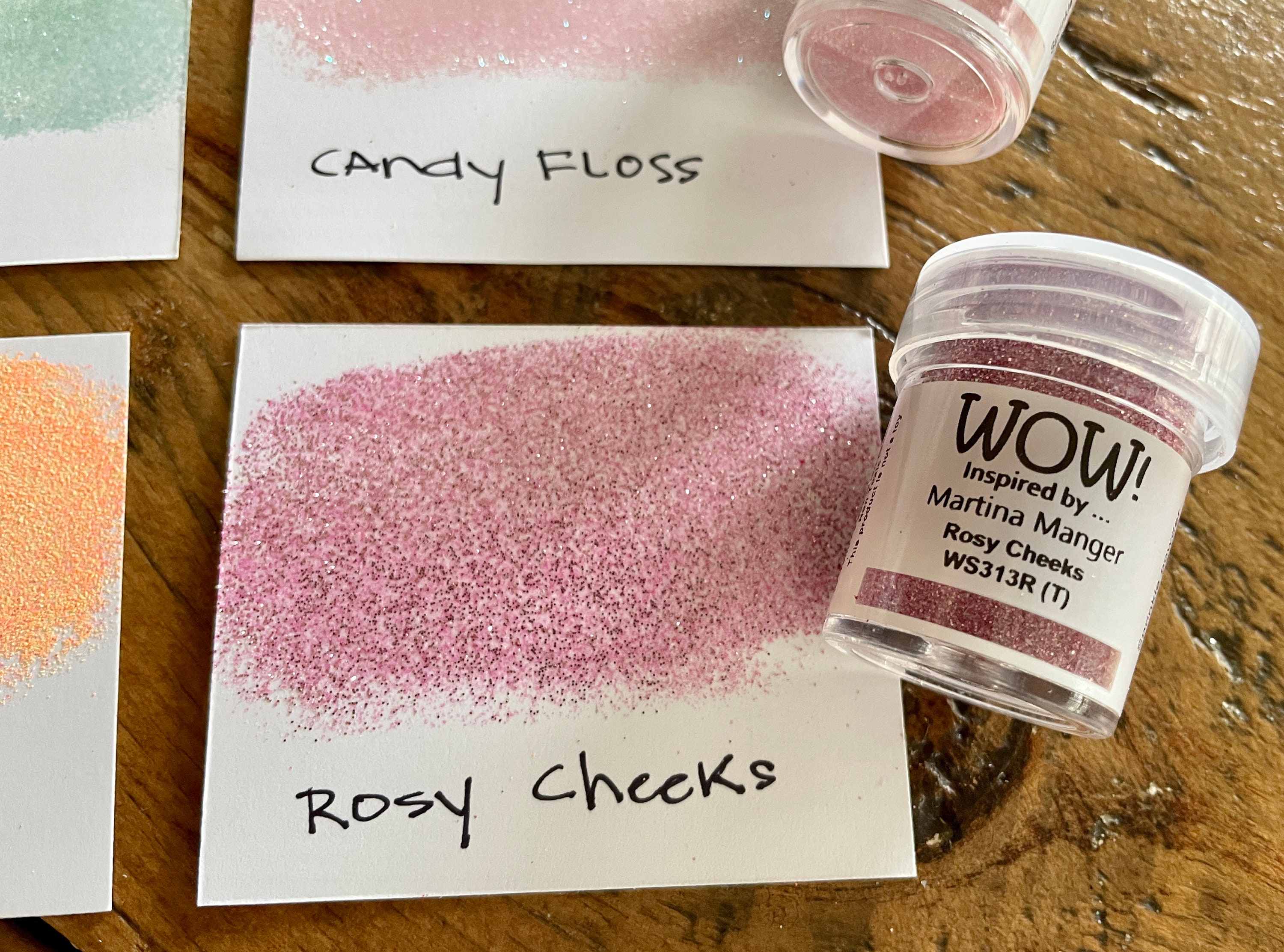 Wow Embossing Powders- Choose Your Color - Pastel Gltzy Heat Embossing ...