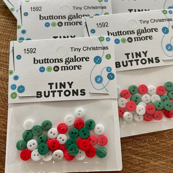 Christmas Buttons - Etsy
