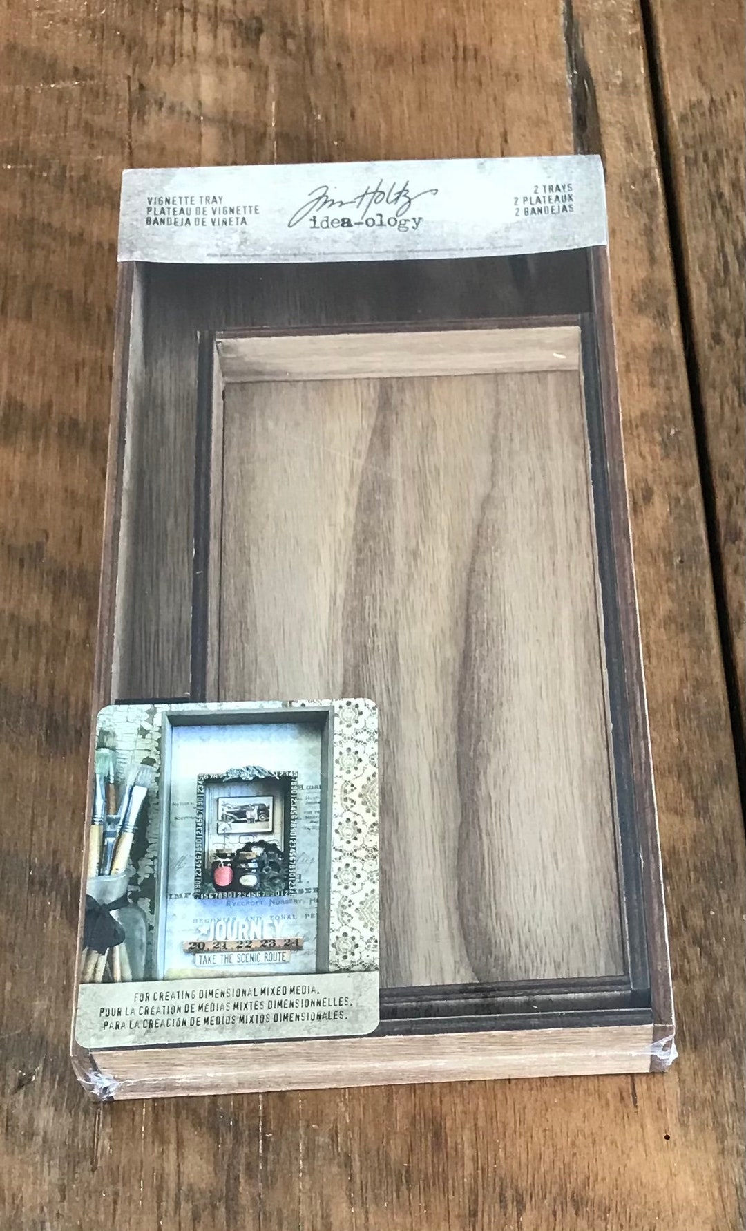 Vignette Trays Idea Ology Tim Holtz TH93568 - Etsy