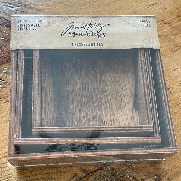 Wooden Vignette Boxes - Etsy