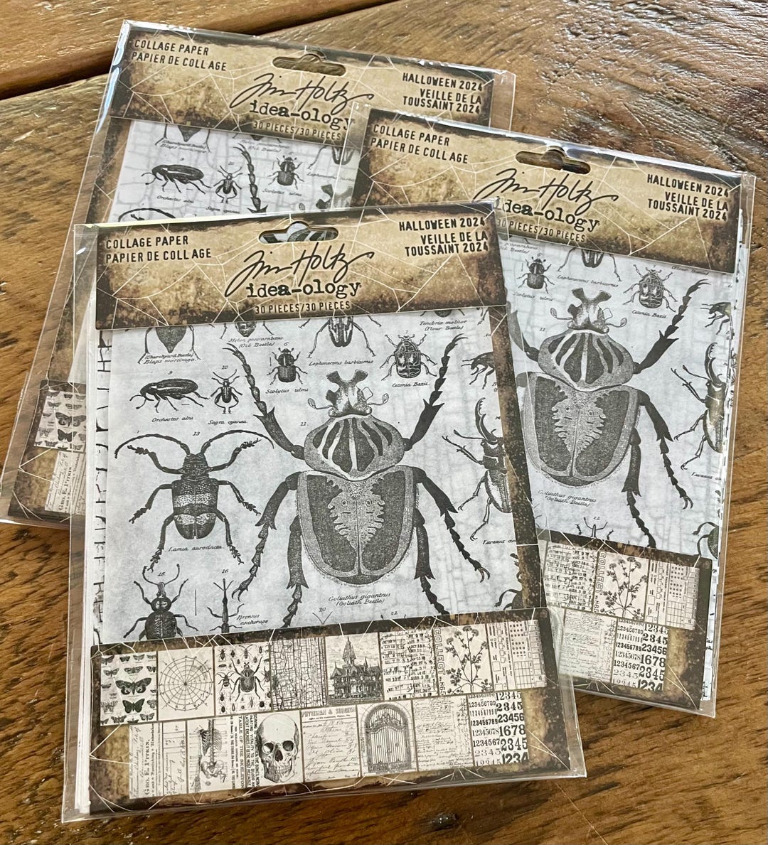 Collage Paper Tim Holtz Idea Ology Halloween Release TH94393 - Etsy