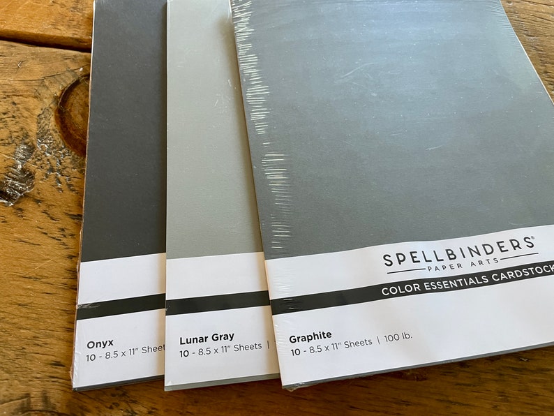 Spellbinders Color Essentials Cardstock 8.5x11 - Etsy