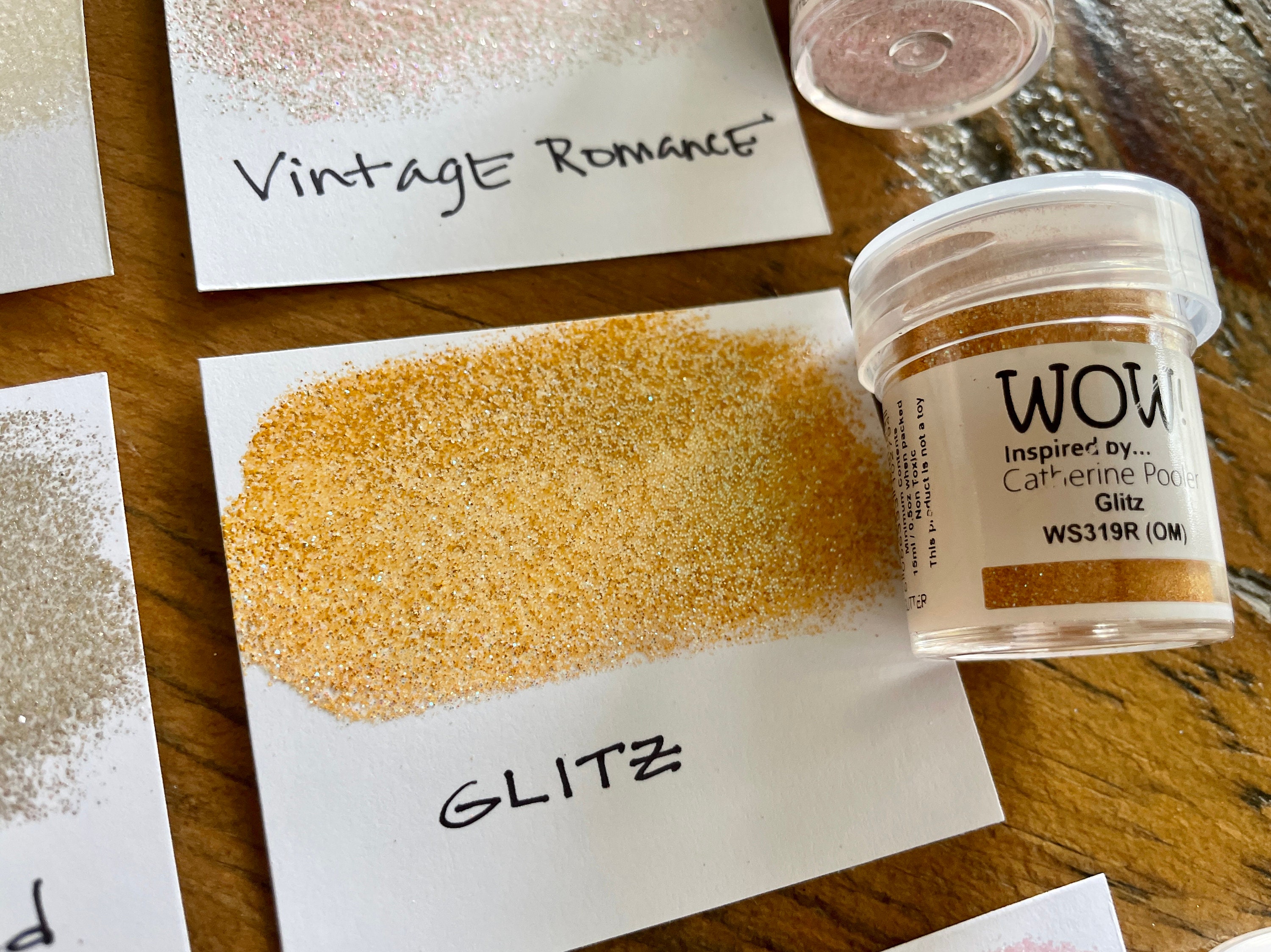 Wow Embossing Powders- Choose Your Color - Pastel Gltzy Heat Embossing ...