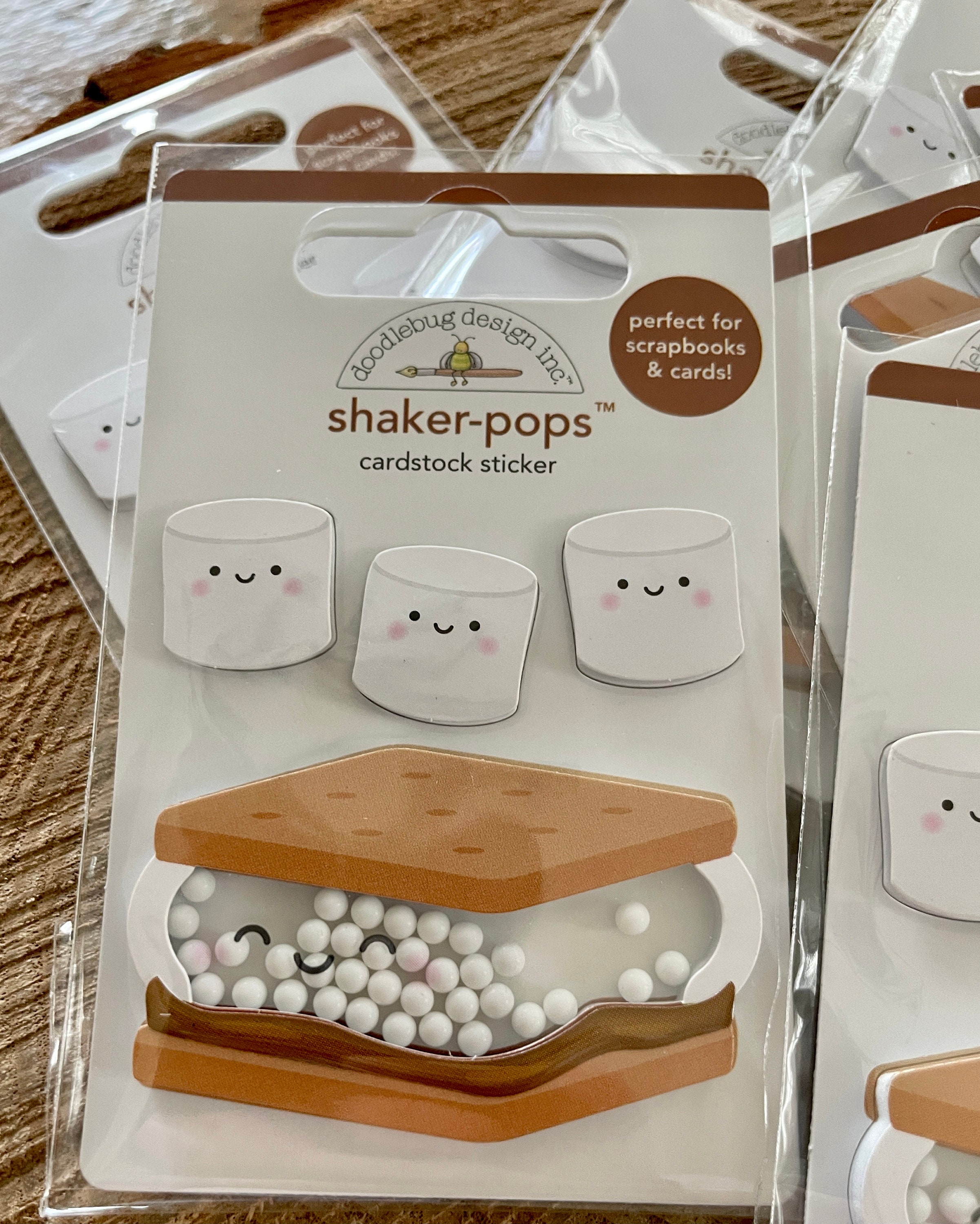 Smore Fun Shaker Pops Doodle Pop Doodlebug Design - Etsy
