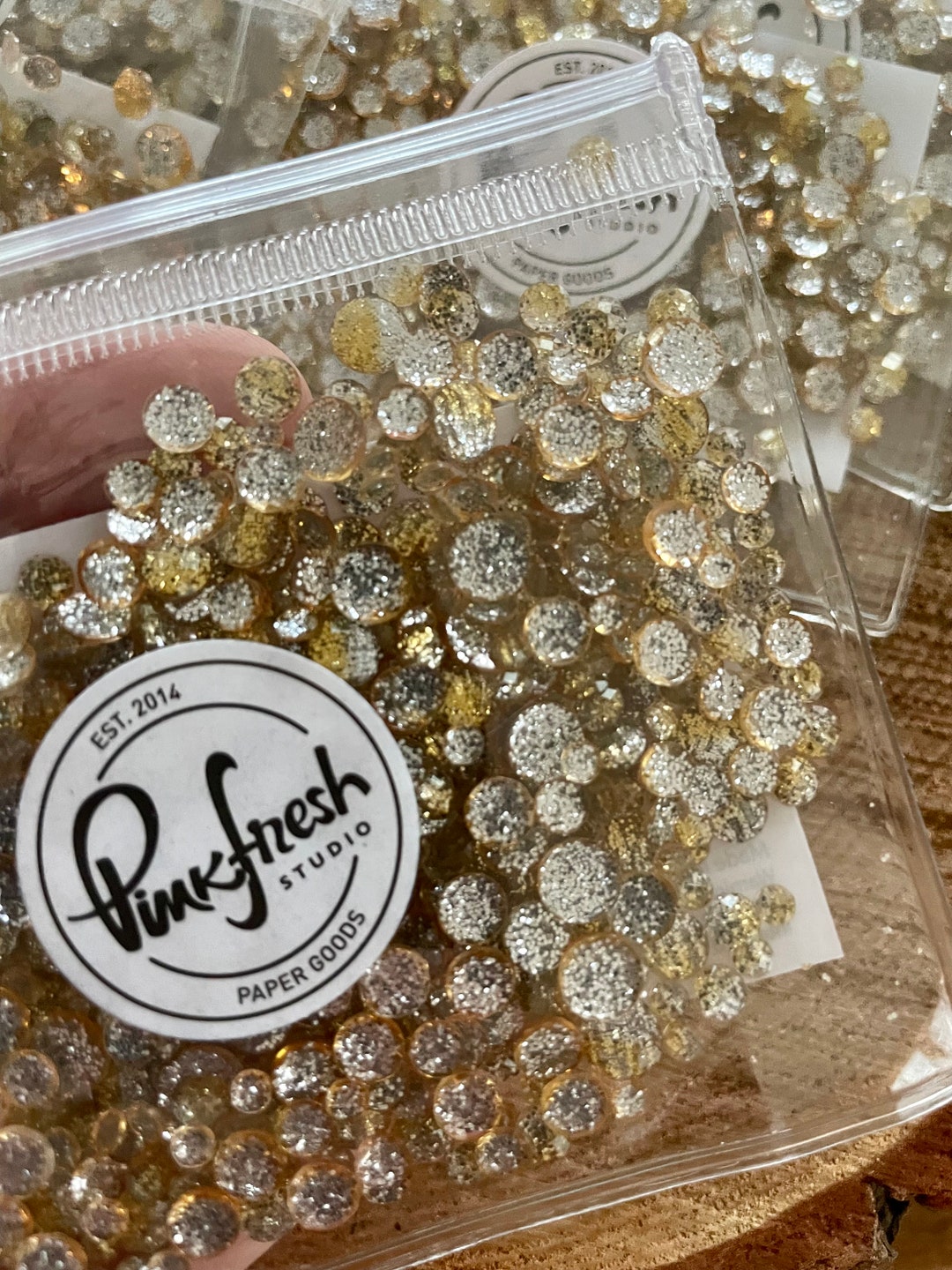 Sparkle & Shine Pinkfresh Ombre Glitter Drops Essentials - Etsy