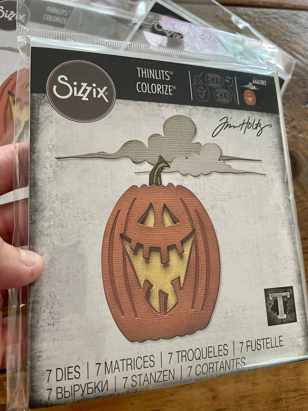 Edison Colorize Thinlits Die Set Tim Holtz & Sizzix 666382 - Etsy